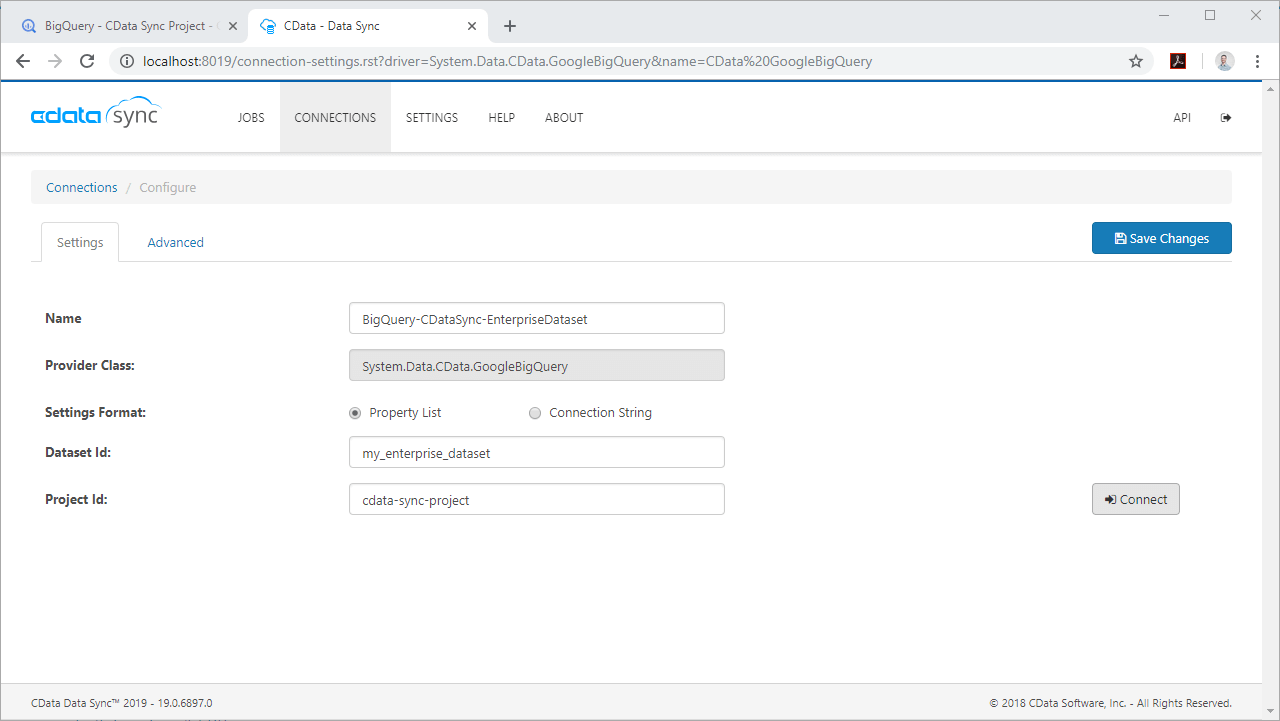 Data Warehousing with Google BigQuery and CData Sync