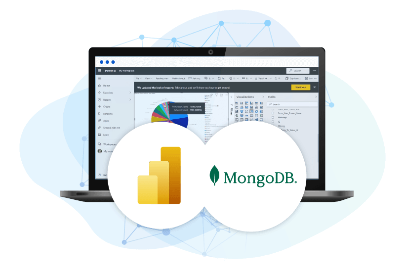 Power BI でMongoDB データにDirectQuery して分析