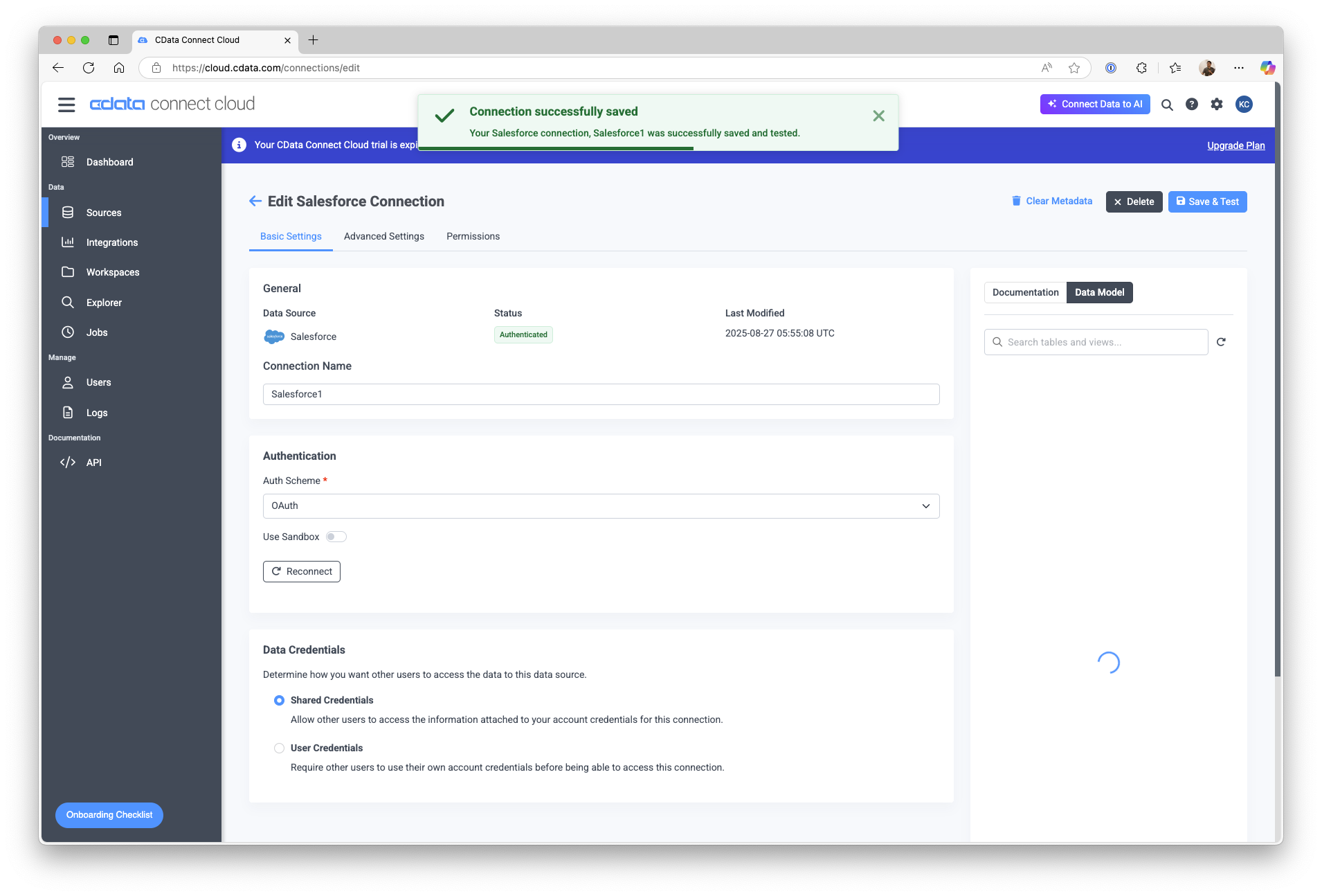 DifyからCData Connect Cloudを経由して最新のSalesforceデータにアクセスする方法
