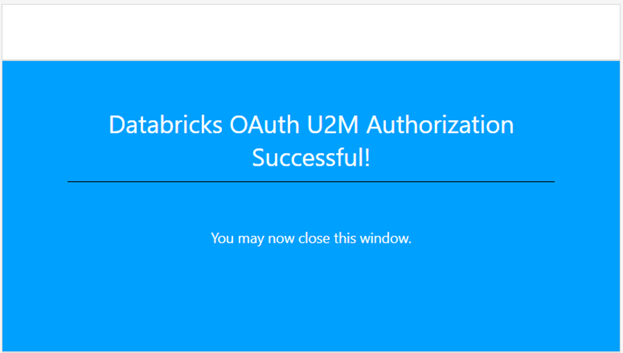CData Databricks Drivers でOAuth認証を使う