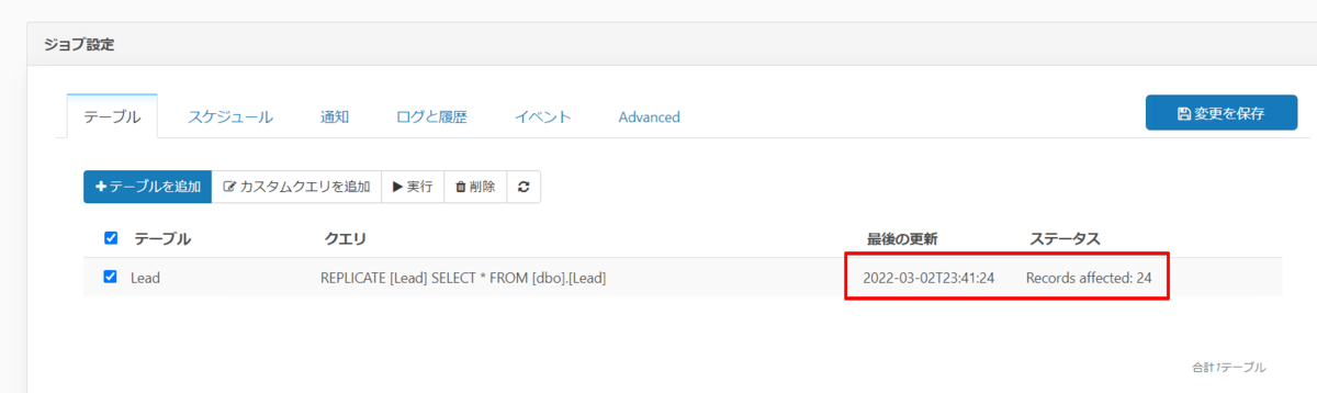 変更データキャプチャ（CDC）での同期を SQL Server → Redshift でやってみた：CData Sync
