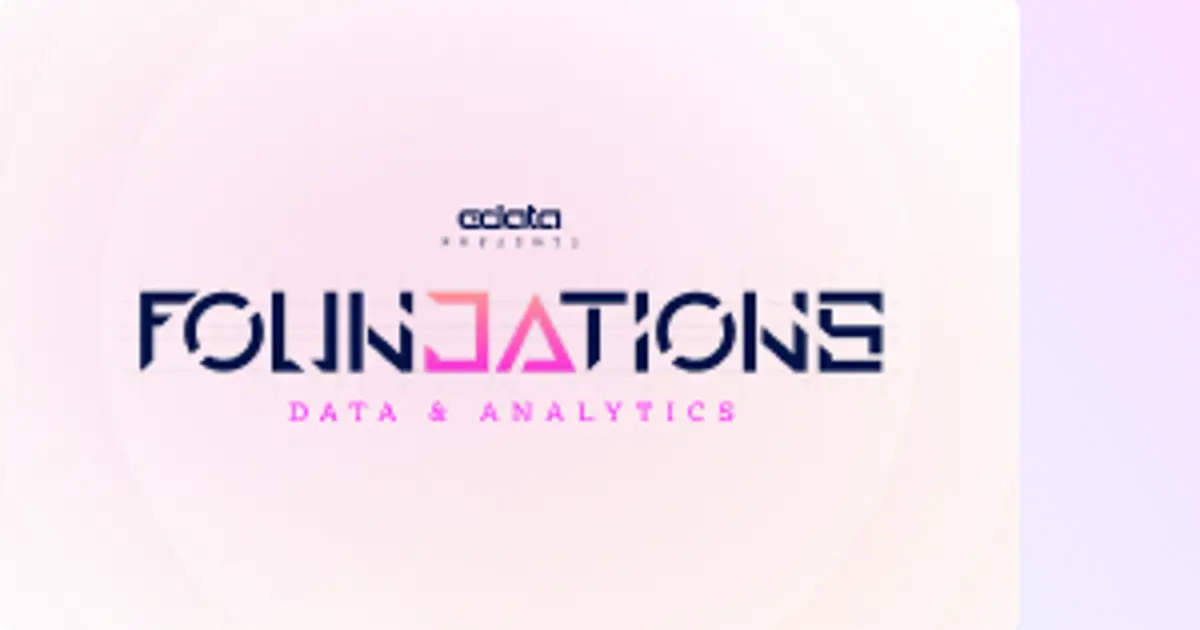 CData Foundations Day 1: Data & Analytics