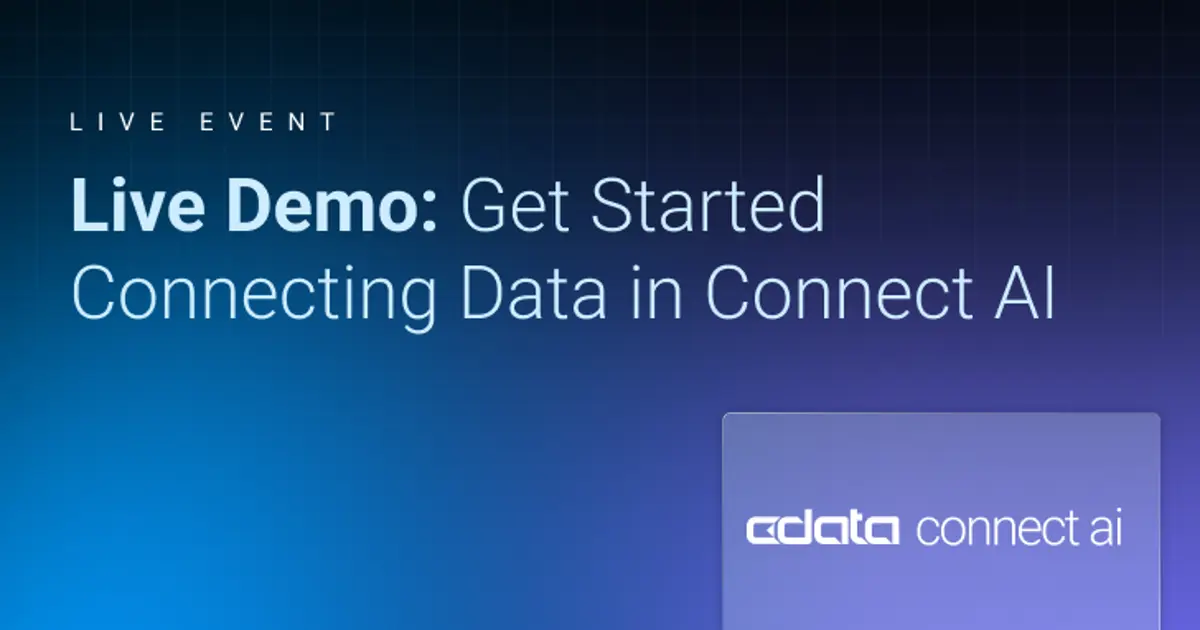 Get Started Connecting Data in Connect AI