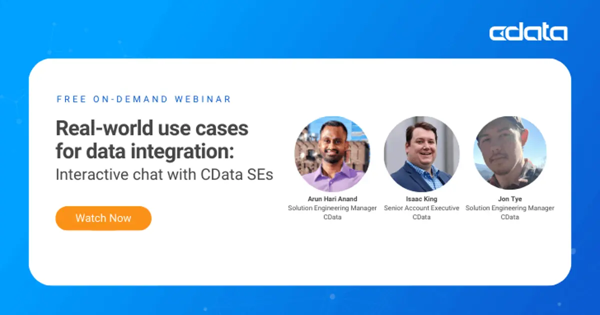 Sync Interactive Chat (CData Software)
