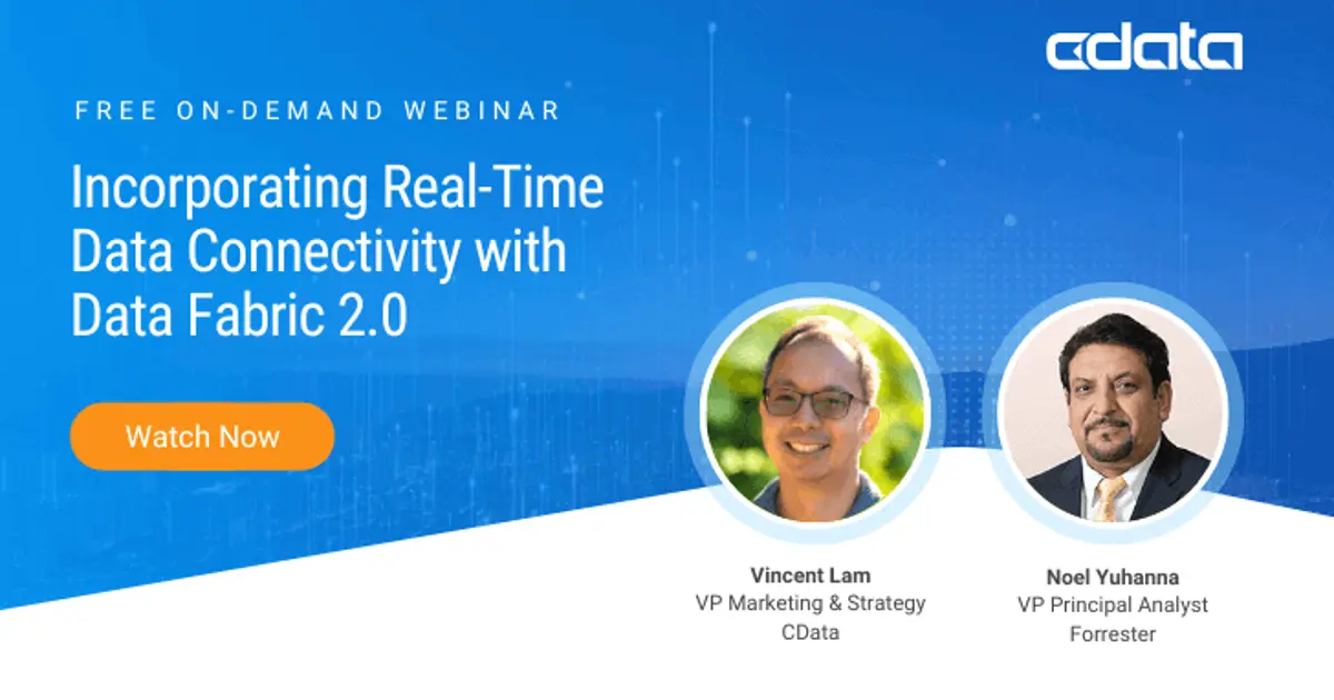 Forrester Data Fabric 2 Webinar 2023 (CData Software)