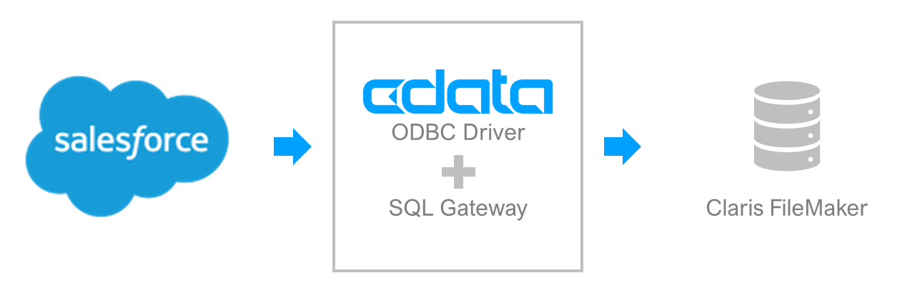 ODBC Driver + SQL GatewayでSalesforceとFileMakerのデータ同期を短期間で実現