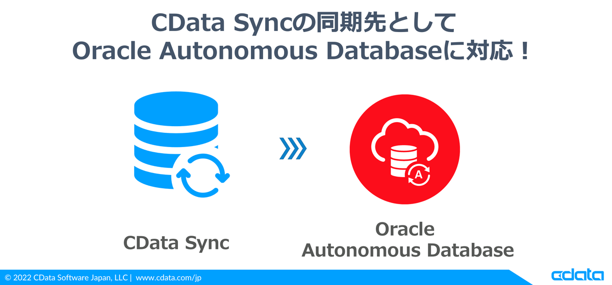 Syncの同期先にOracle Autonomous Databaseをご利用いただけるようになりました！
