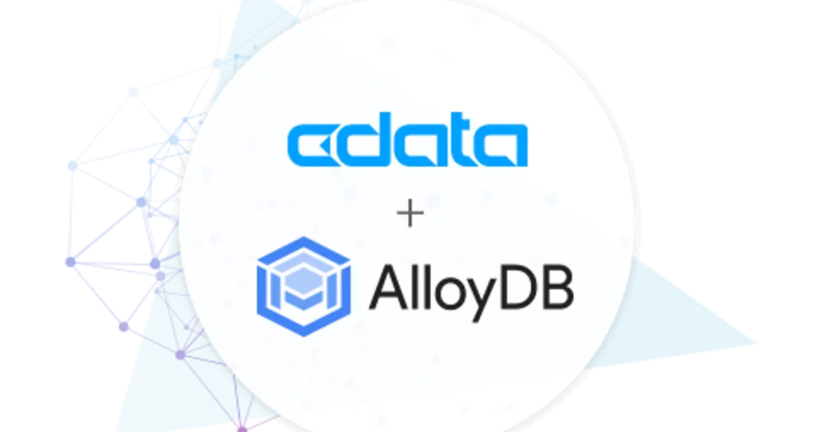 Forging Solutions with CData Software and Google AlloyDB