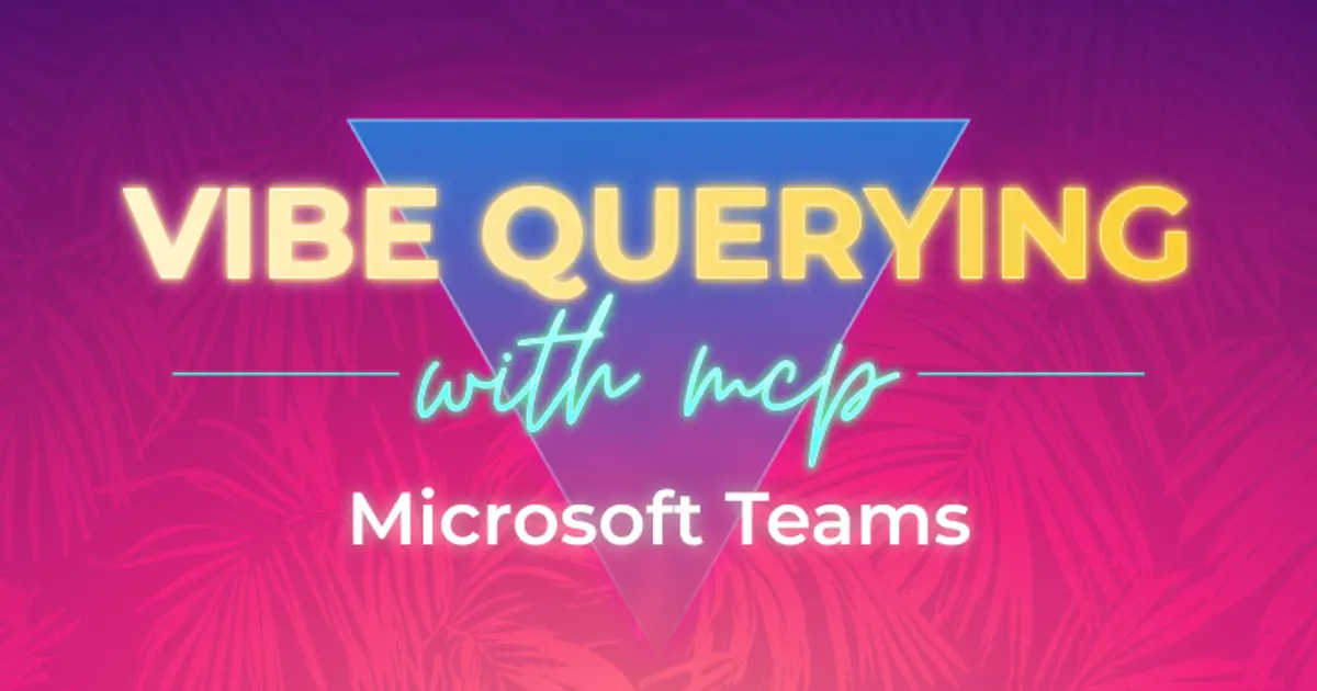 AI Data Queries in Microsoft Teams | CData Connect AI