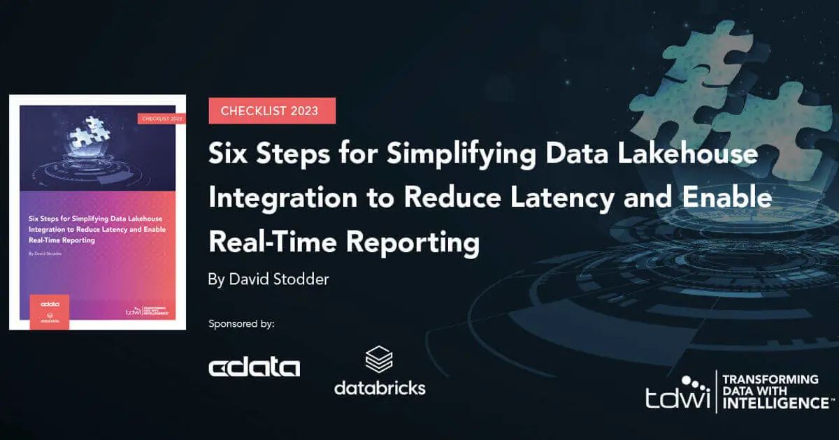 TDWI Checklist Report 2023 (CData Software)