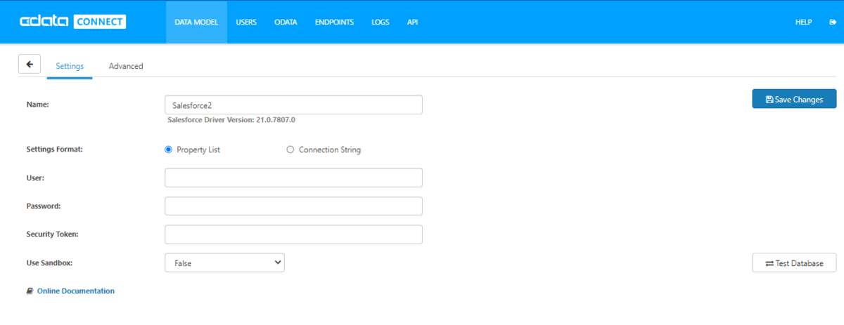CELF からCData Connect 経由でSalesforce にアクセスする方法