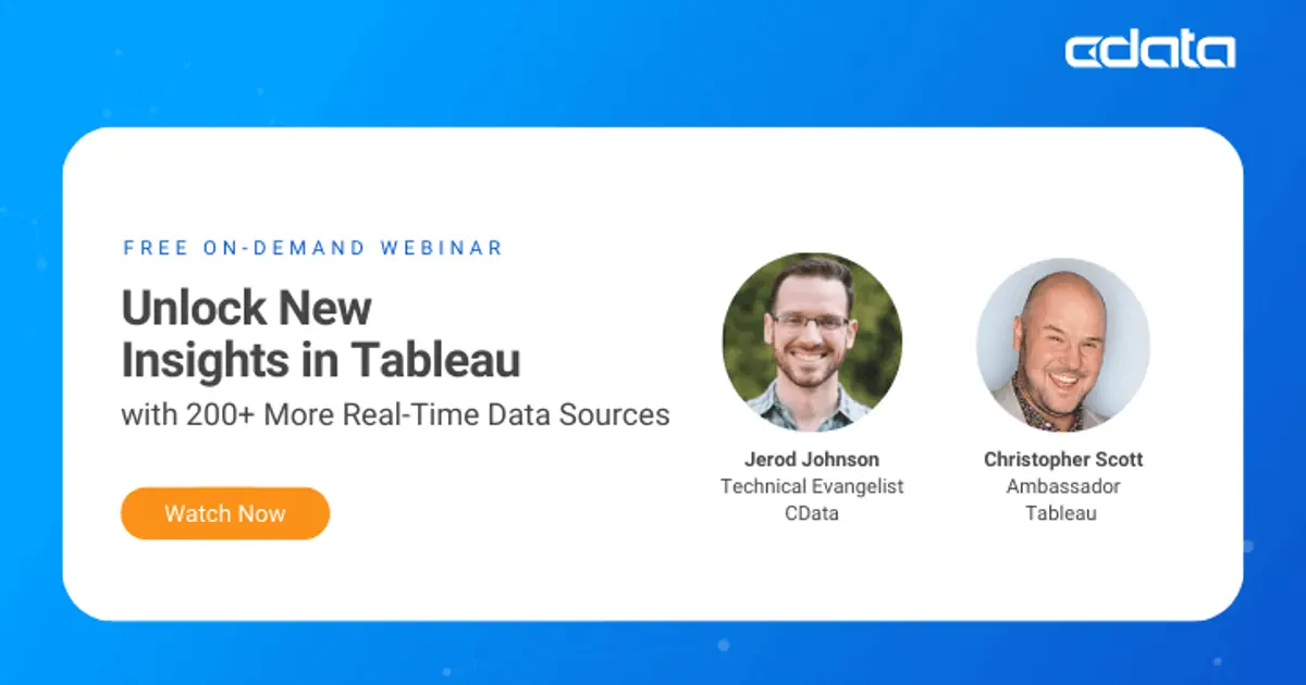New Insights Tableau (CData Software)